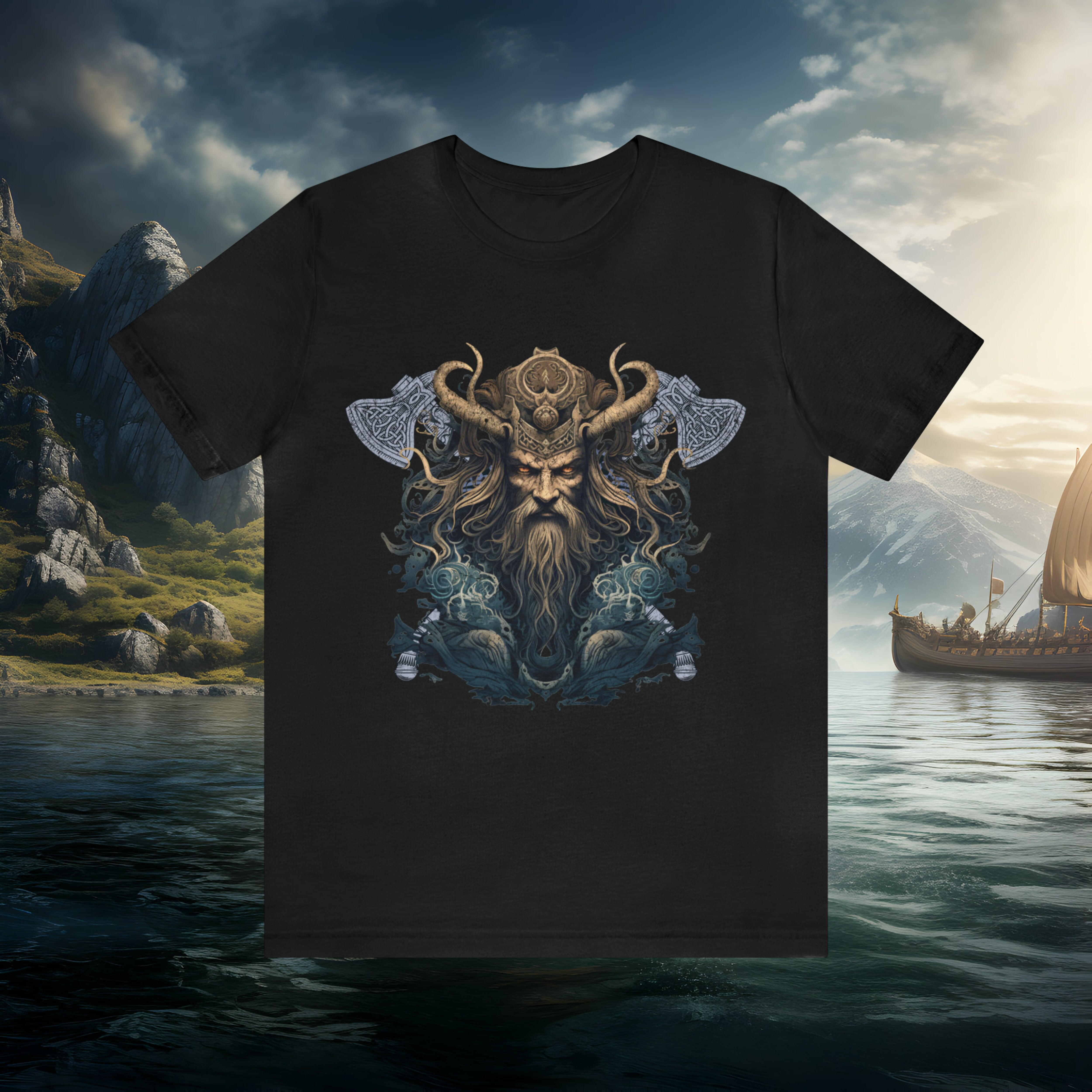 Unique Norse Folklore Viking Style Shirt: Channel your Inner Viking ...