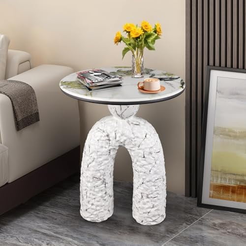 Unique Office Tea End Table - Side Tables Living Room Modern -Shaped ...