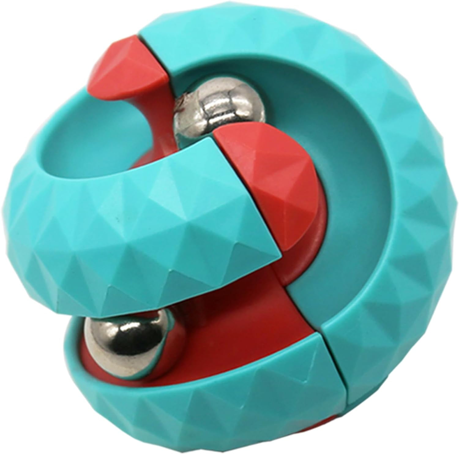 Unique Orbit Ball Fidget Toy, Novelty Beads Track Infinity Cube Stress ...