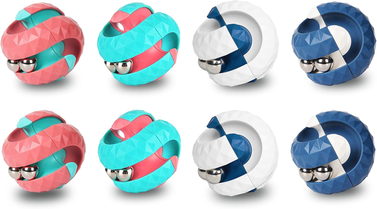 Unique Orbit Ball Fidget Toy, Novelty Beads Track Infinity Cube Stress ...