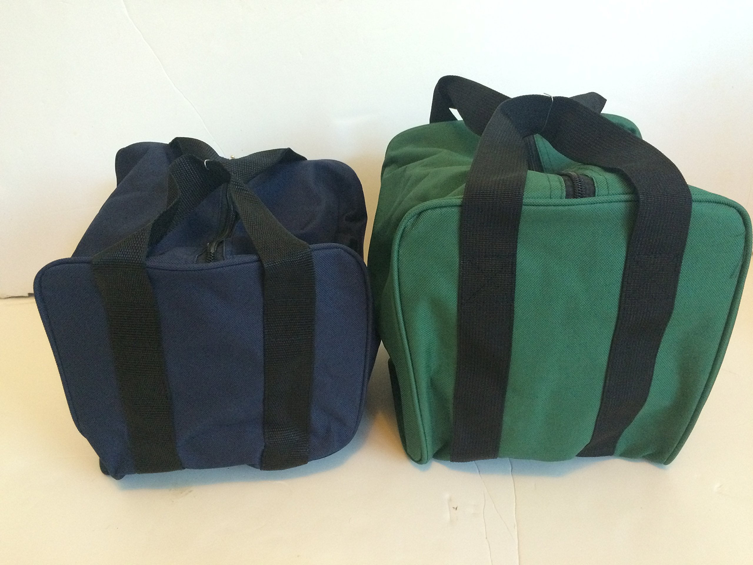 Unique Package - Pack of 2 Extra Heavy Duty Nylon Bocce Bags - Blue ...