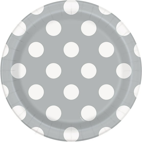 Polka Dot Dinner Plates