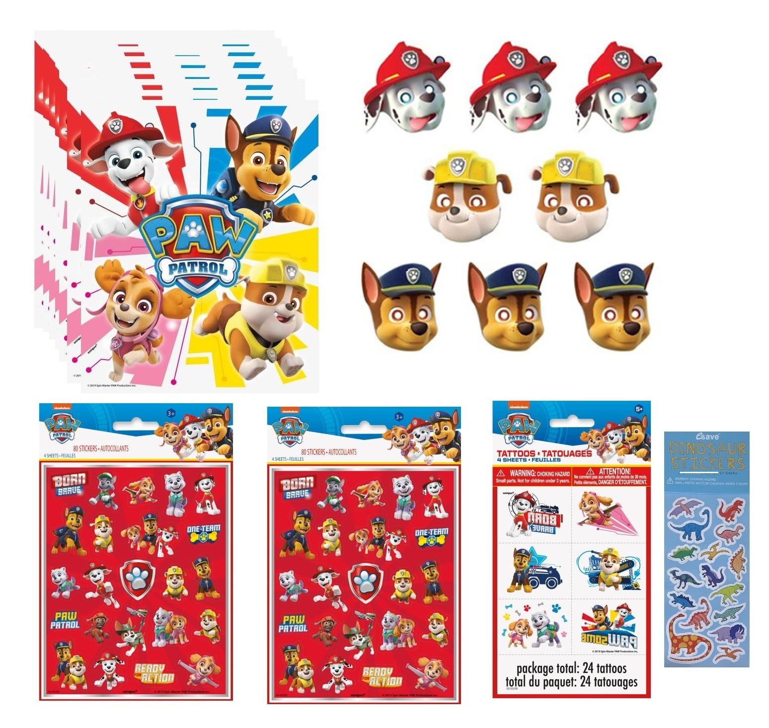 Unique Paw Patrol Party Supplies Bundle, 49 Count - Walmart.com