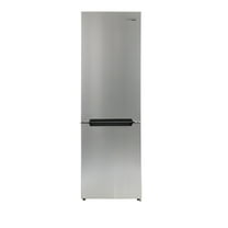 Midea 18.7 Cu. Ft. Bottom Mount Refrigerator, Stainless Steel ...