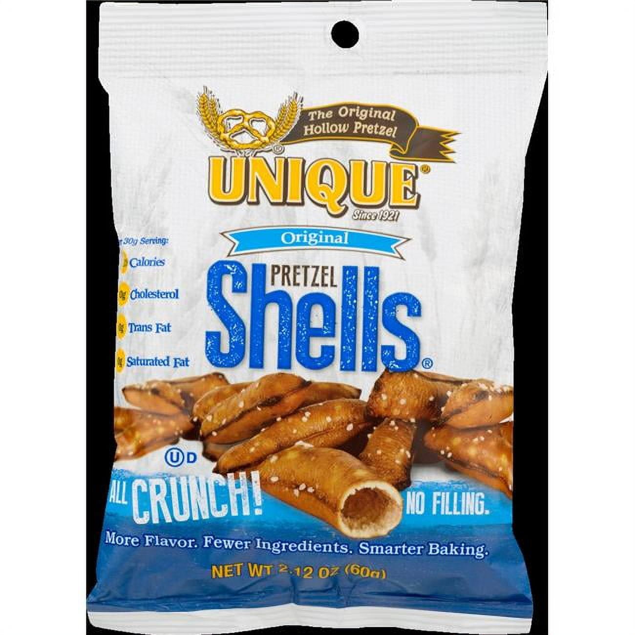 (Price/Case)Unique Pretzels - Pretzels Shells - Original - Case of 24 ...