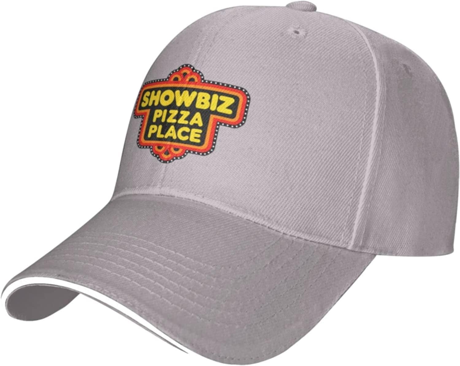 Unique Print with Showbiz Pizza Place Logo Adjustable Baseball Cap Hip ...