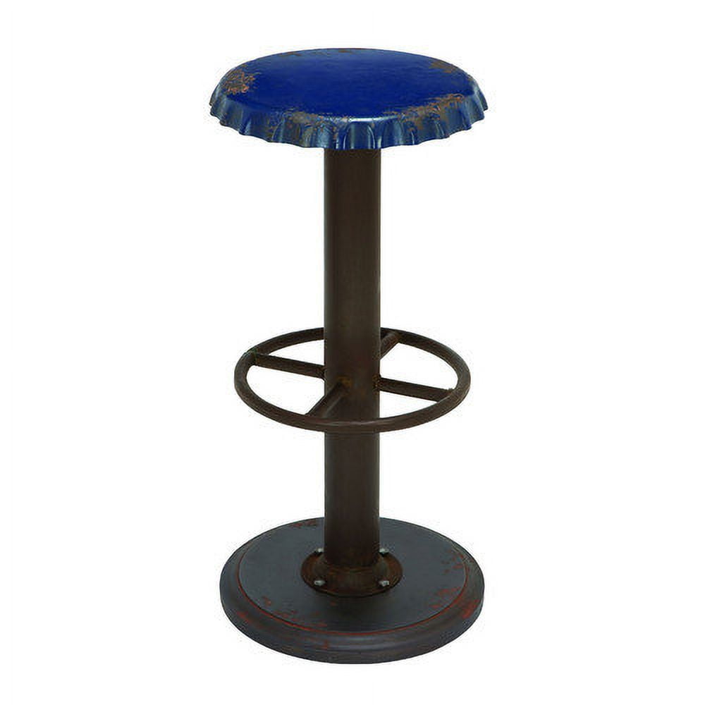 Unique Red Bar Stool With Soda Cap Seat - Walmart.com