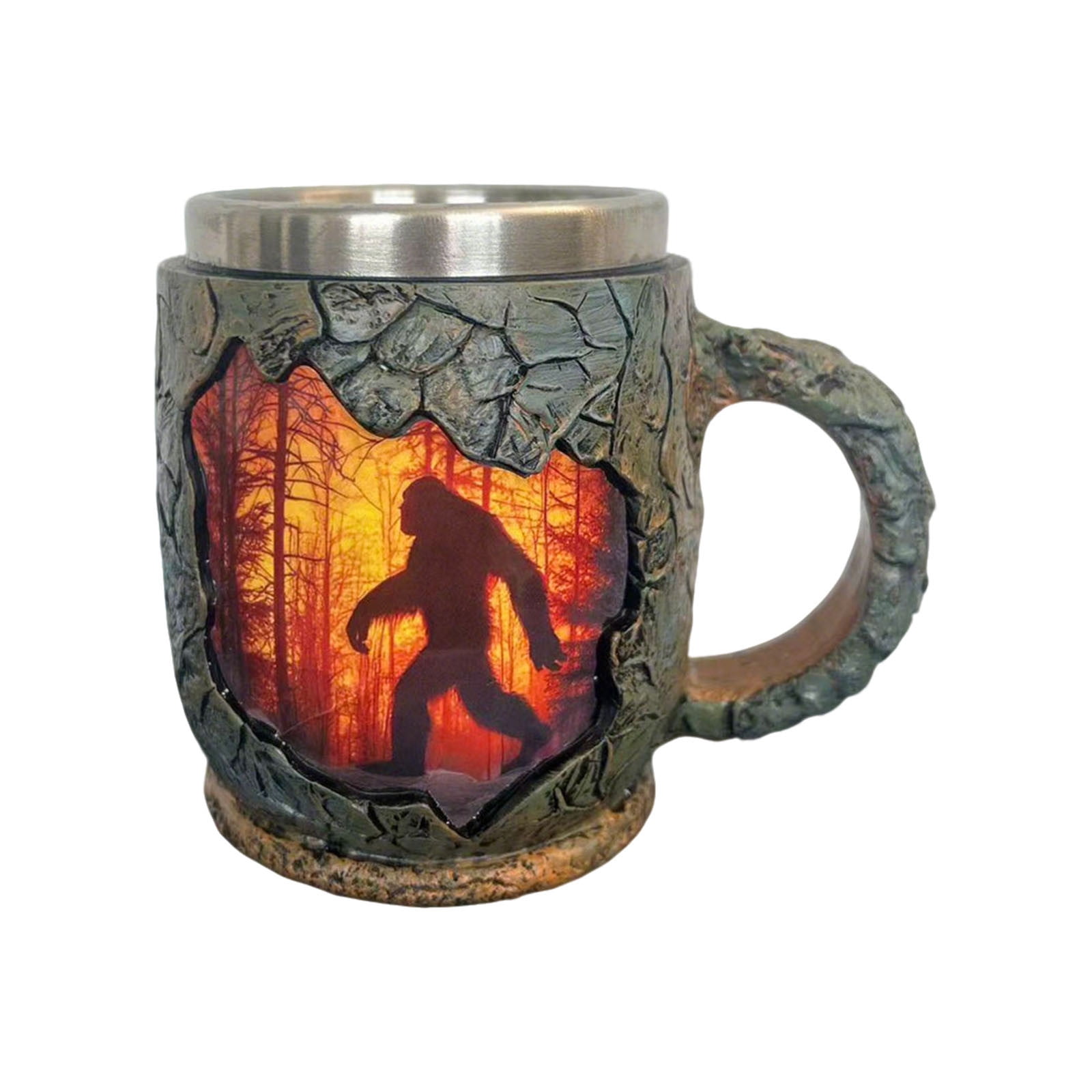 Unique Resin Decorative Cup For Home Stove Mug With Design For Living ...