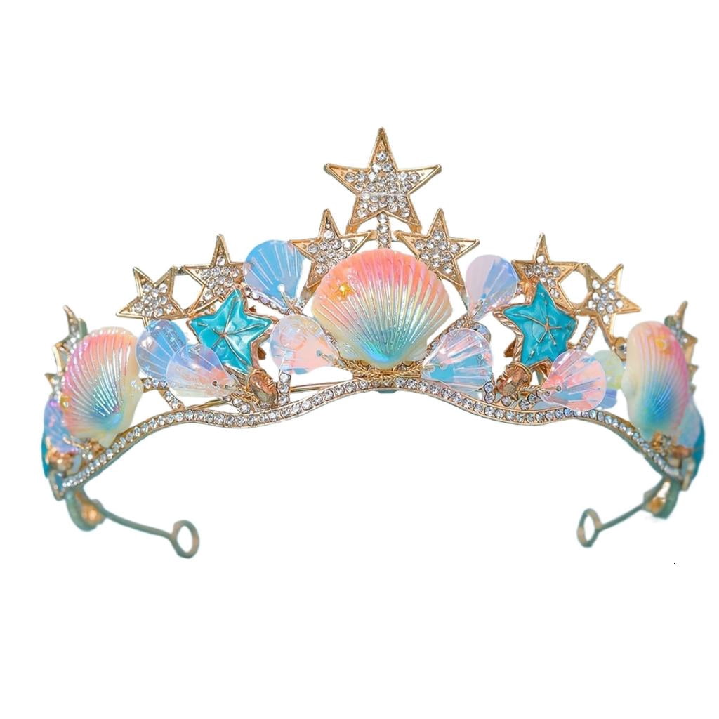 Unique Sea Shell Crown Headband for Ocean Themed Parties and ...