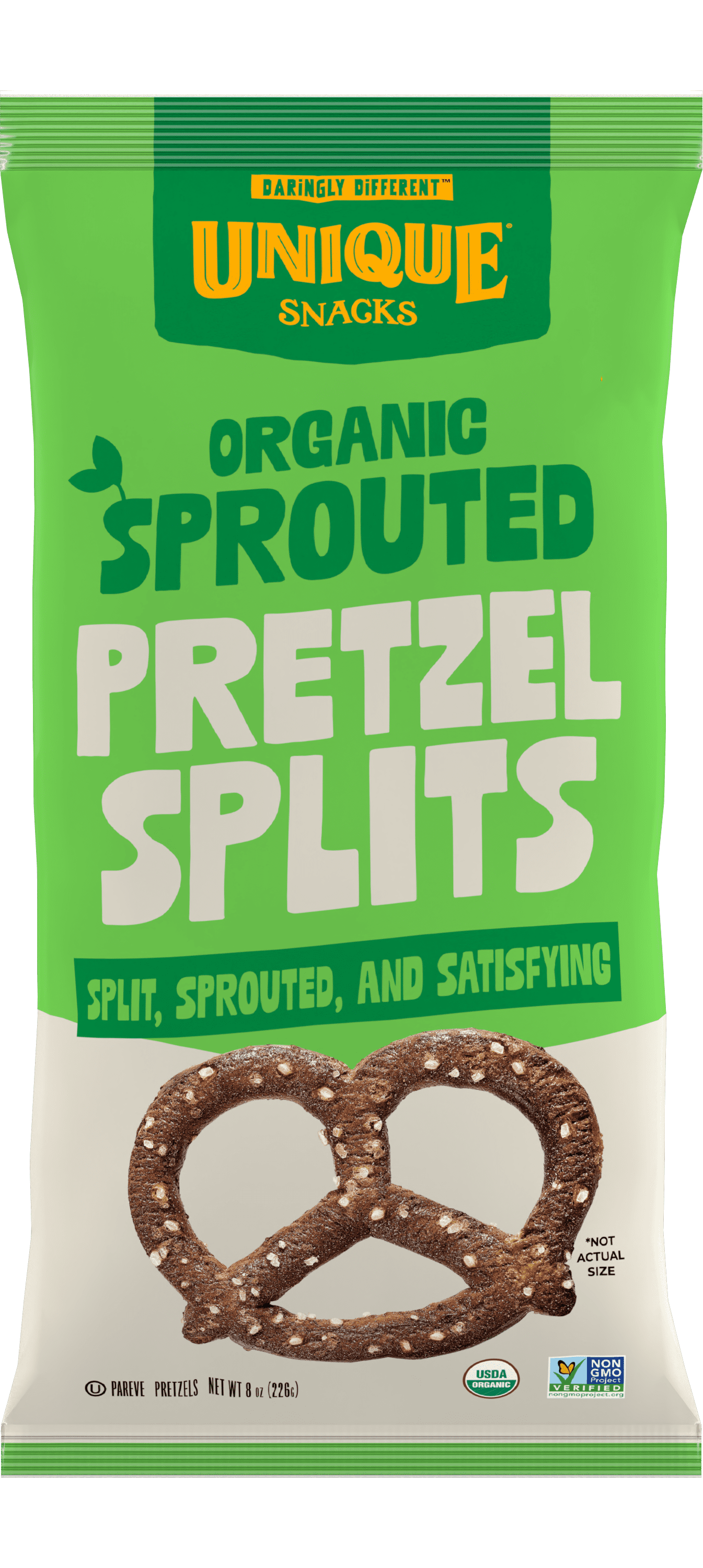 Unique Pretzels, Sprouted Splits, 8 oz 3pk, Homestyle Baked - Walmart.com