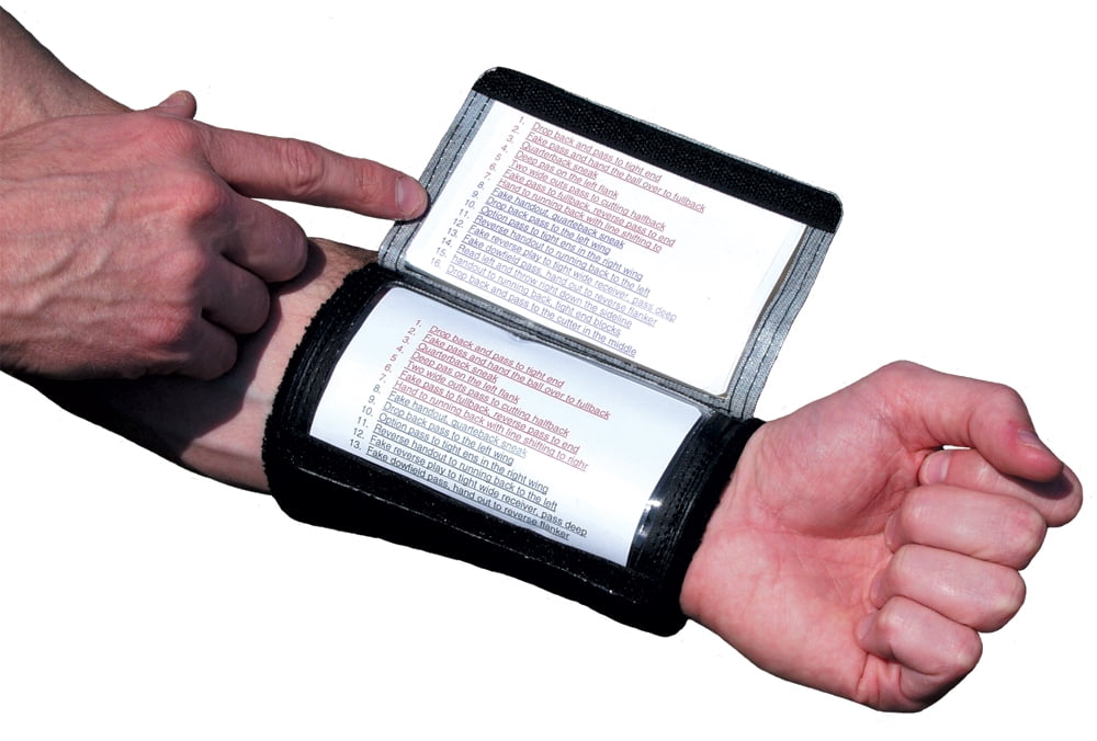 Unique Sports Football Playbook Band Wristcoach - Walmart.com