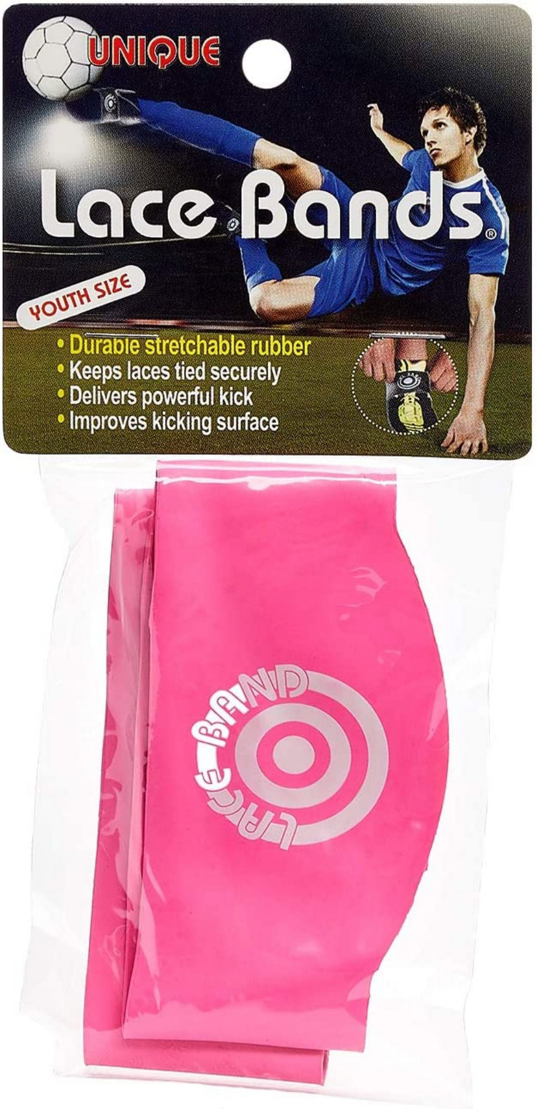 Unique Sports Lace Bands Cleat Lace Covers, Youth - Neon Pink - Walmart.com