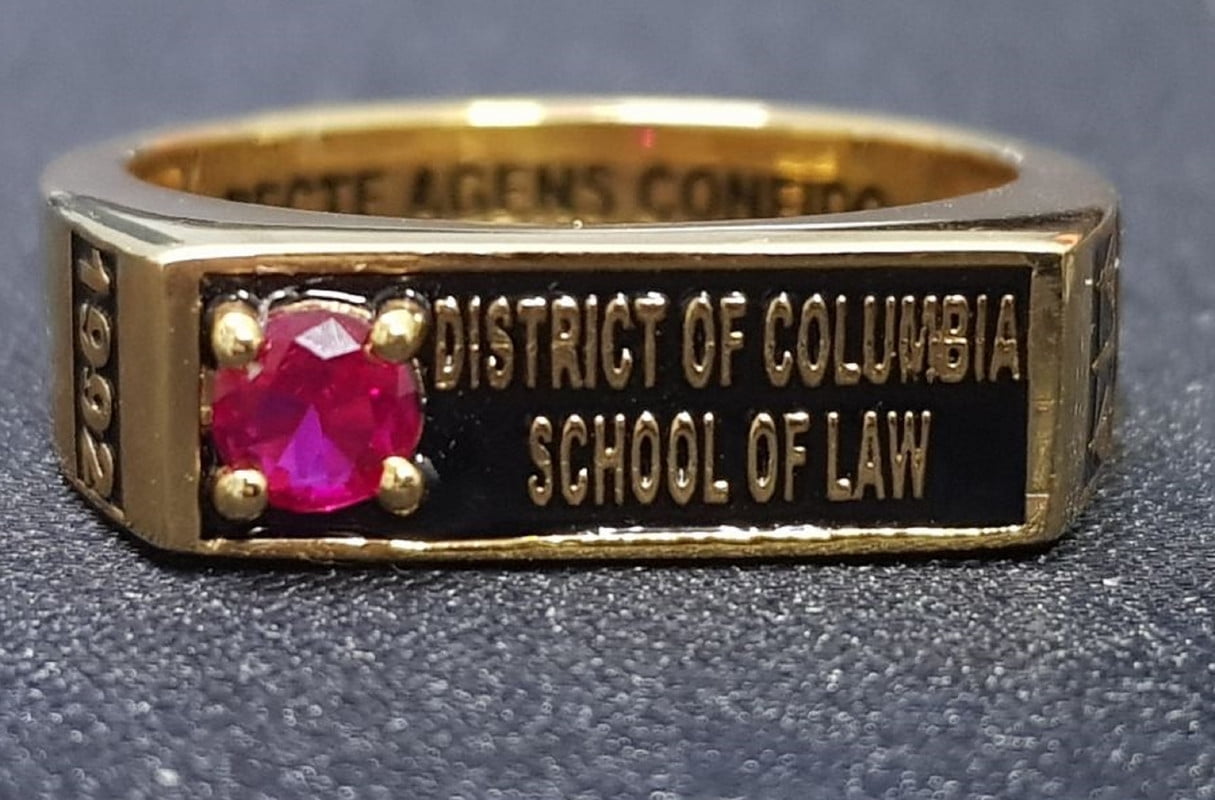 Unique Sterling Silver Custom High School Class Ring for College ...