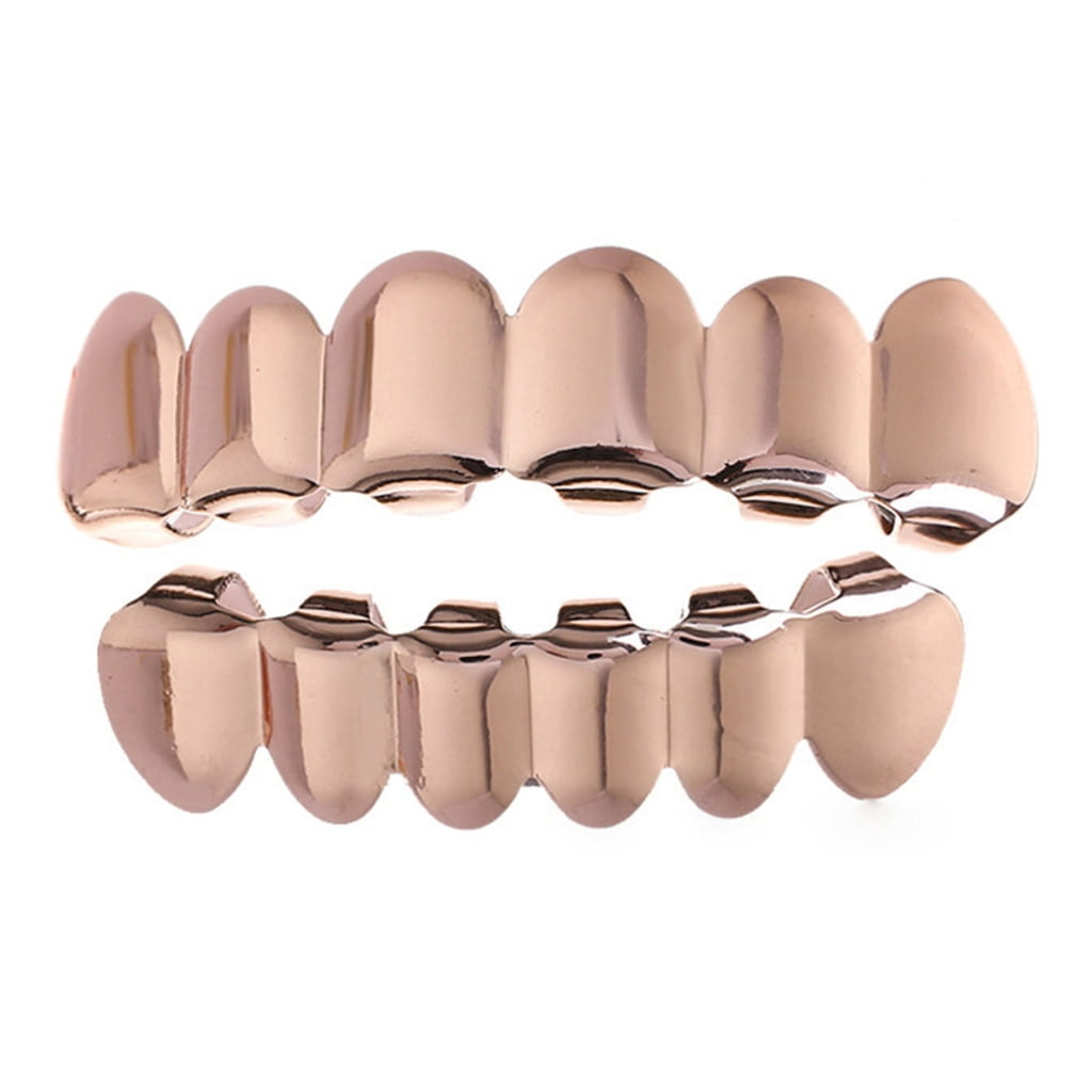 Unique Style Removable Grillzs for Festival Goers Top and Bottom Tooth ...