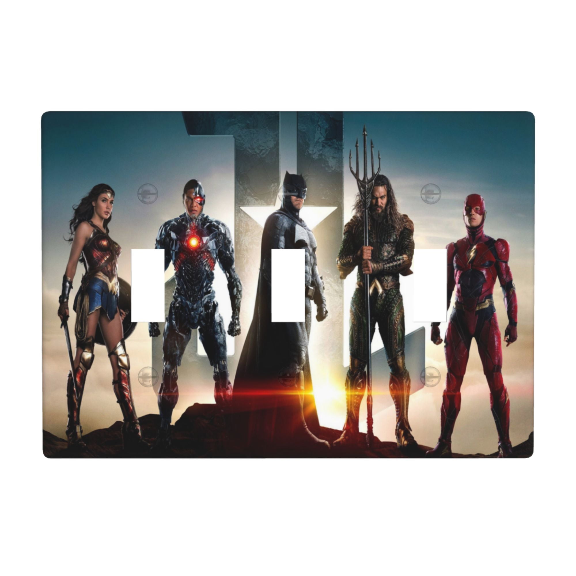 Unique Superhero series Cartoon - Themed Triple Toggle Switch ...