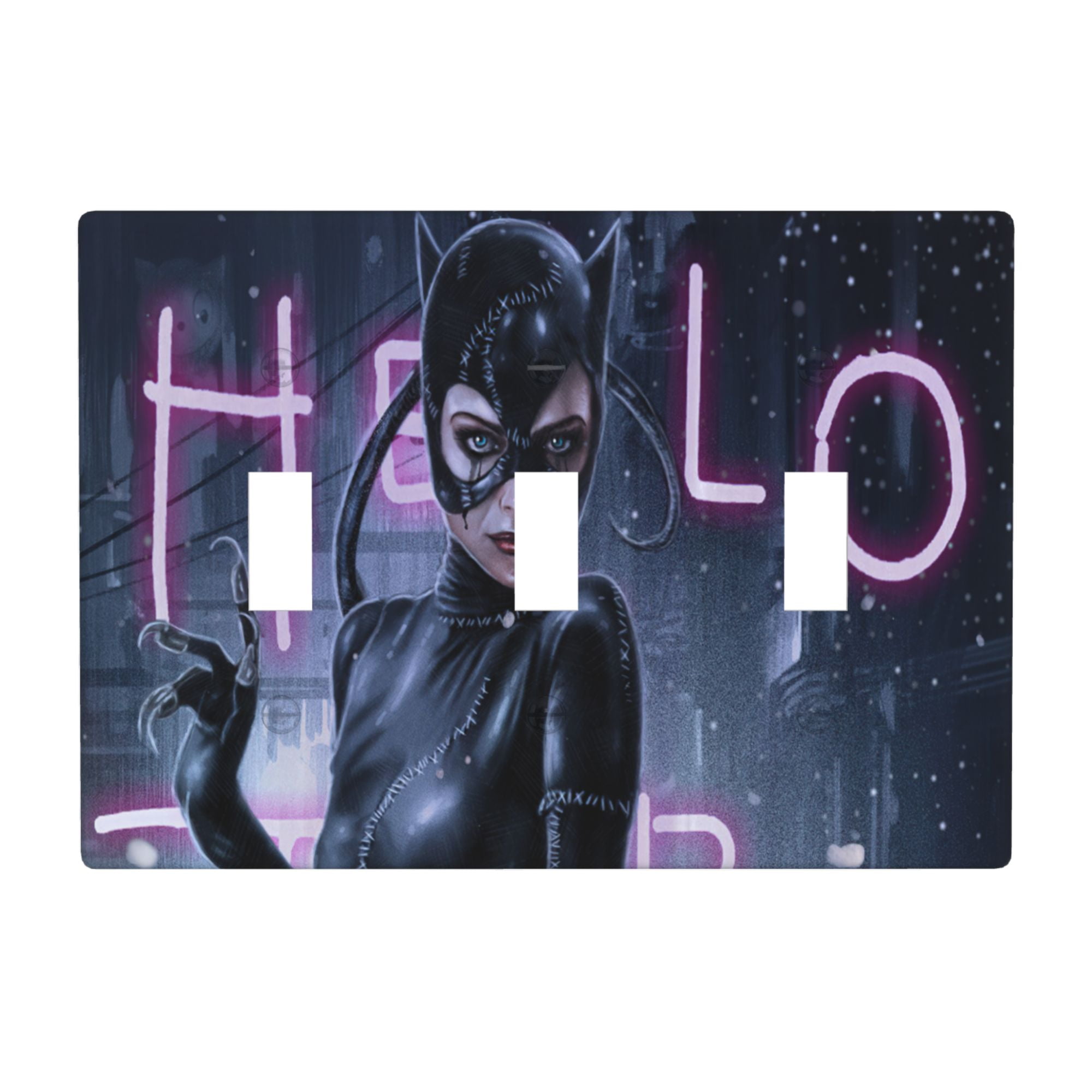 Unique Superhero series Cartoon - Themed Triple Toggle Switch ...