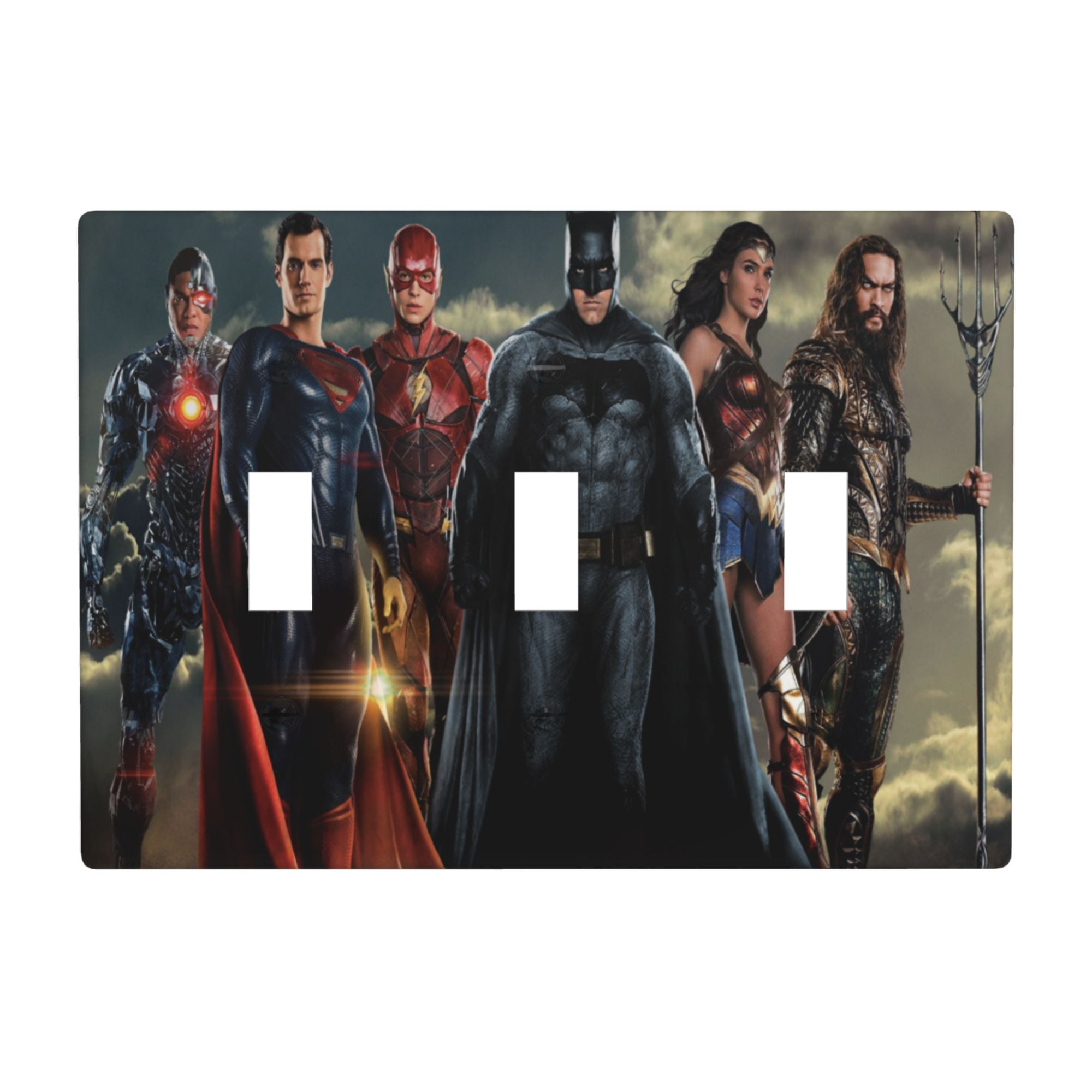 Unique Superhero series Cartoon - Themed Triple Toggle Switch ...