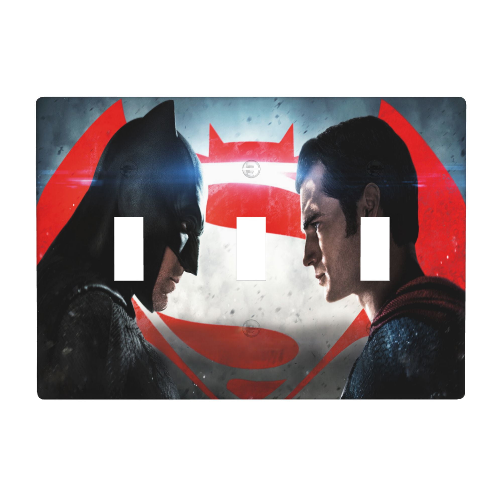 Unique Superman Cartoon - Themed Triple Toggle Switch Decorative Panel ...