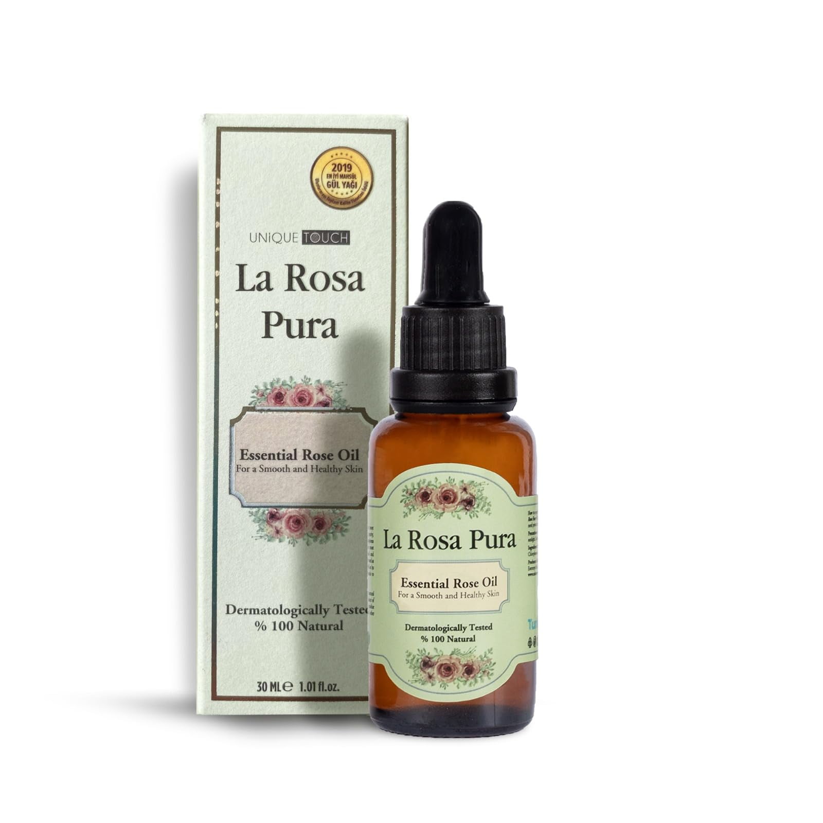 Unique Touch La Rosa DMF15 Pura Essential Rose Oil Aromatherapy ...