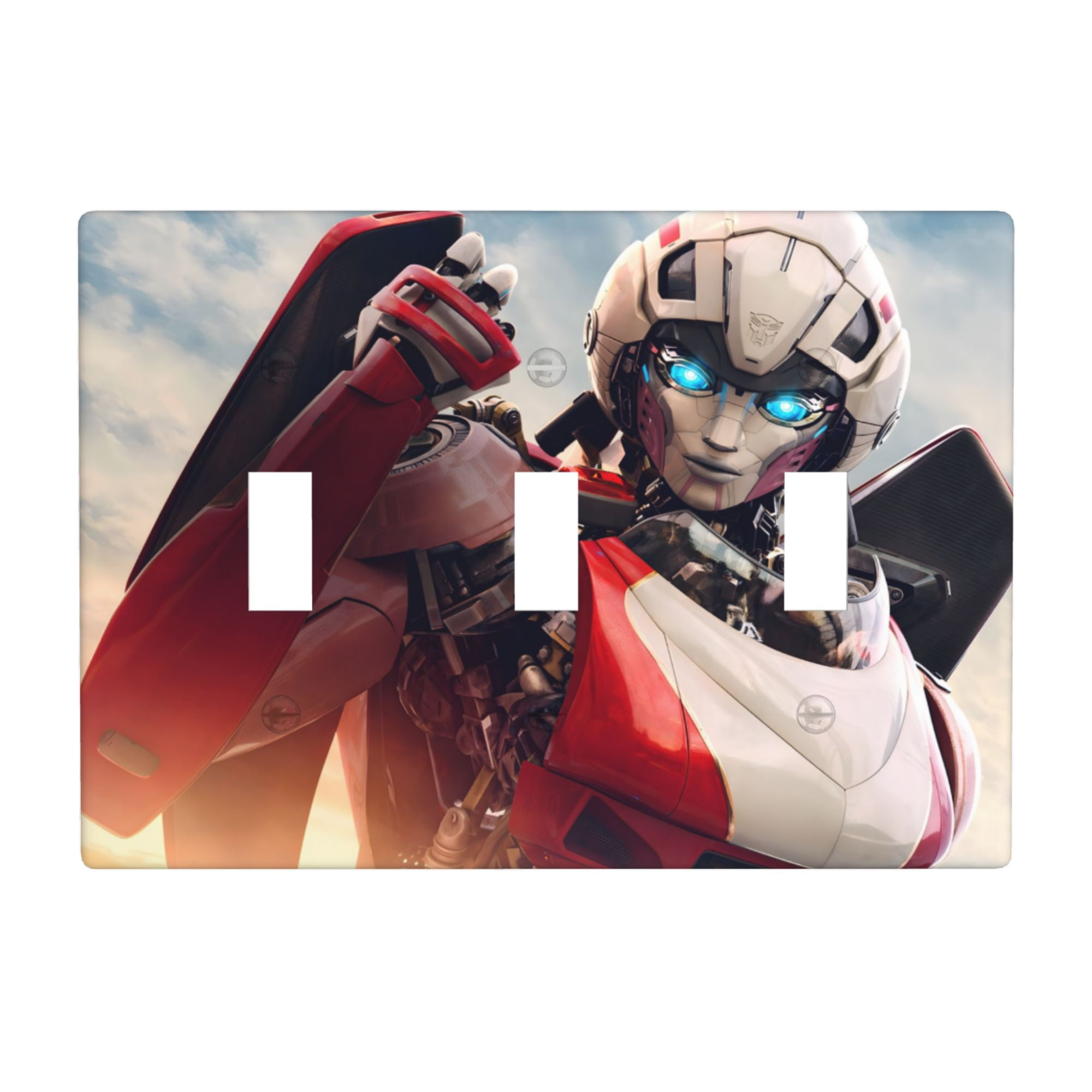 Unique Transformers Cartoon - Themed Triple Toggle Switch Decorative ...