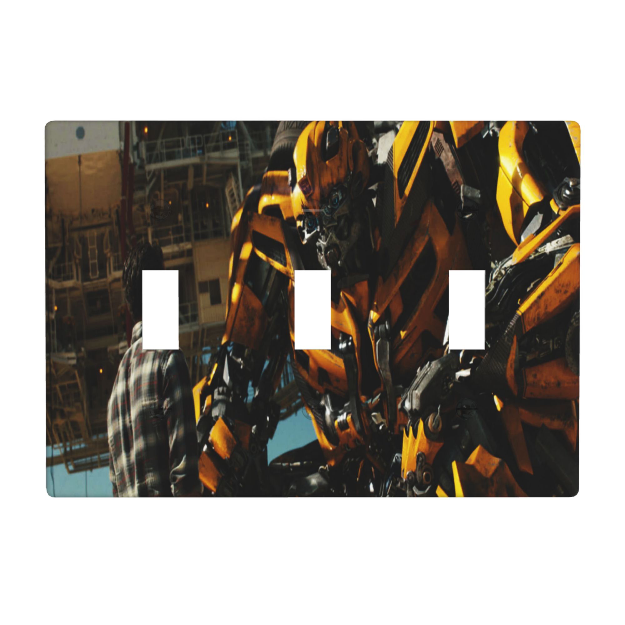 Unique Transformers Cartoon - Themed Triple Toggle Switch Decorative ...