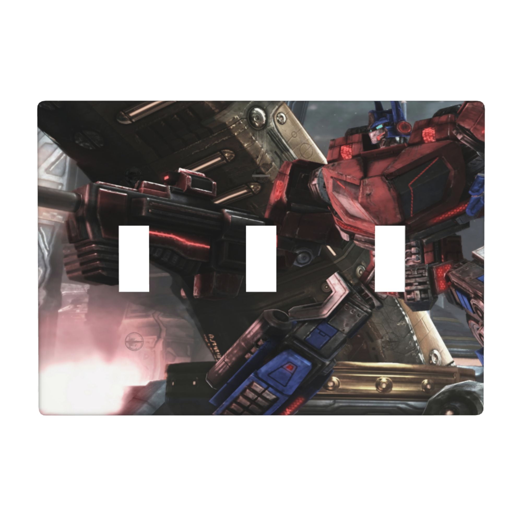 Unique Transformers Cartoon - Themed Triple Toggle Switch Decorative ...
