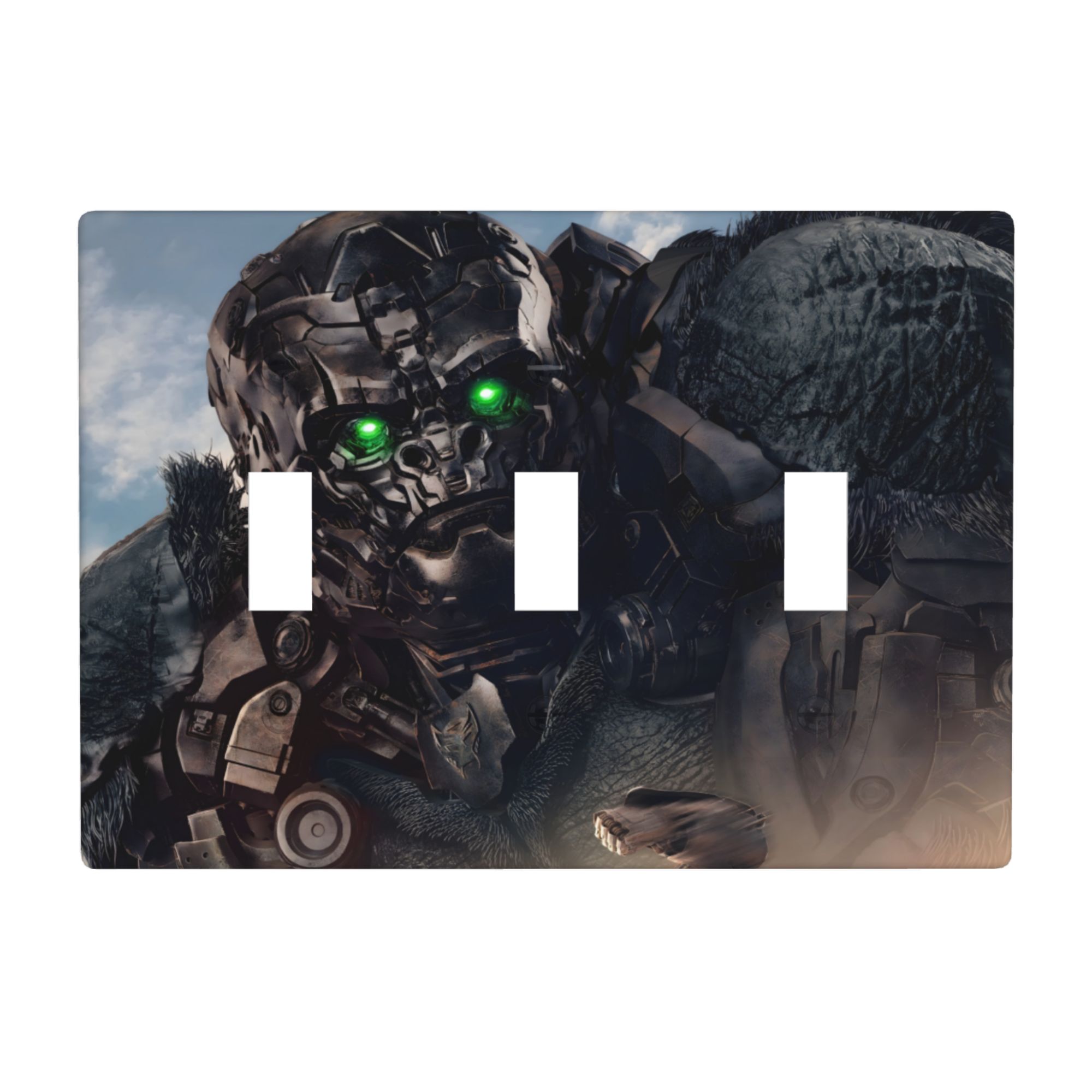 Unique Transformers Cartoon - Themed Triple Toggle Switch Decorative ...