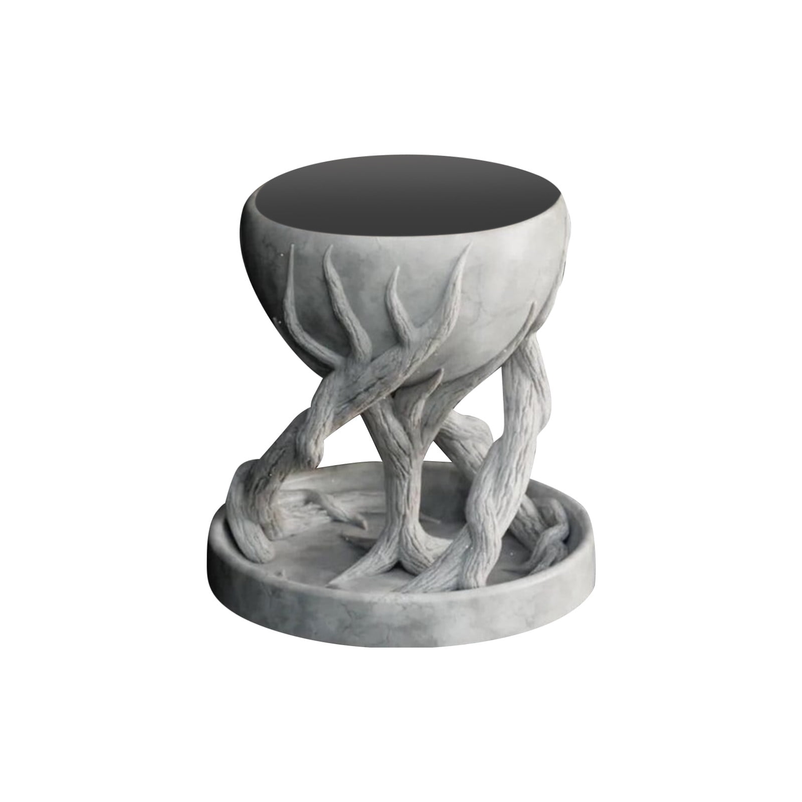 Unique Tree Root Bowl Planter Modern Home Vase, Elegant Resin Plant ...