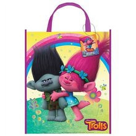 Unique Trolls Tote Bag, 13"x11", Party Favors - Walmart.com