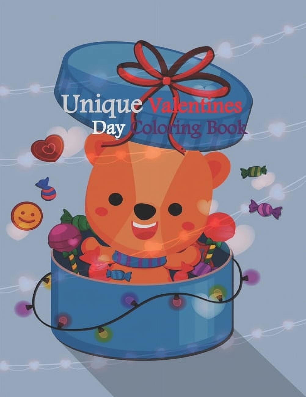 Unique Valentines Day Coloring Book: Funny and Cute Valentines Coloring ...