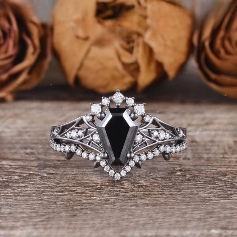 Unique Gothic Engagement Rings