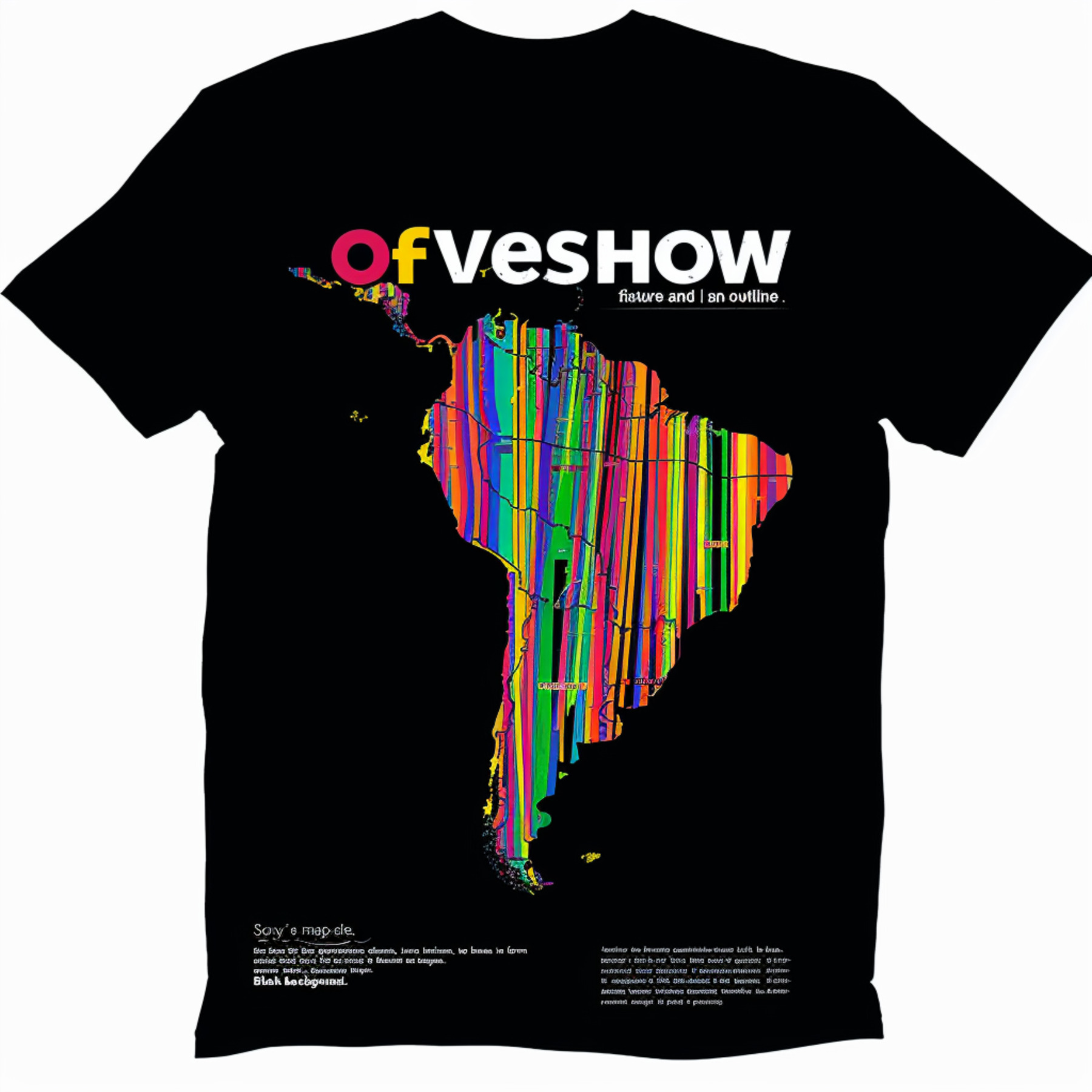 Unique Venewisla Map Design T Shirt Embrace the Vibrant Spirit of ...