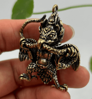 Unique Wall Hanging Decor, Dirty Buddha Statue With Cotton Silk lacy ...