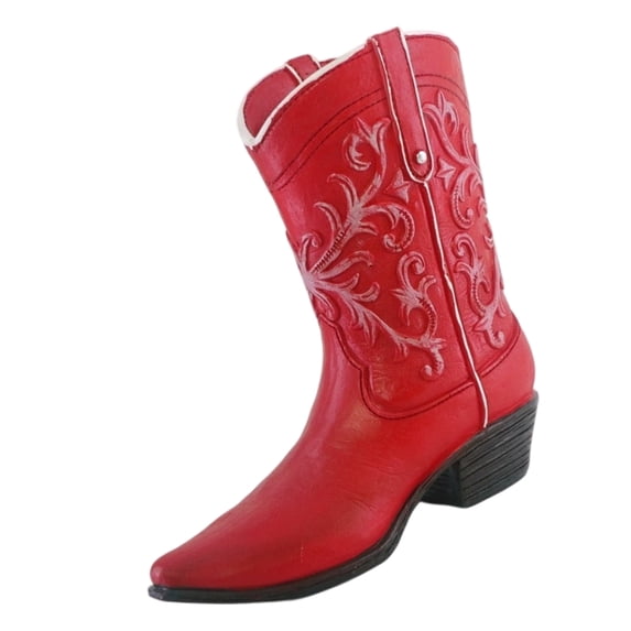Unique Water Culture Planter Vase Cowhand Boot Design Flower ...