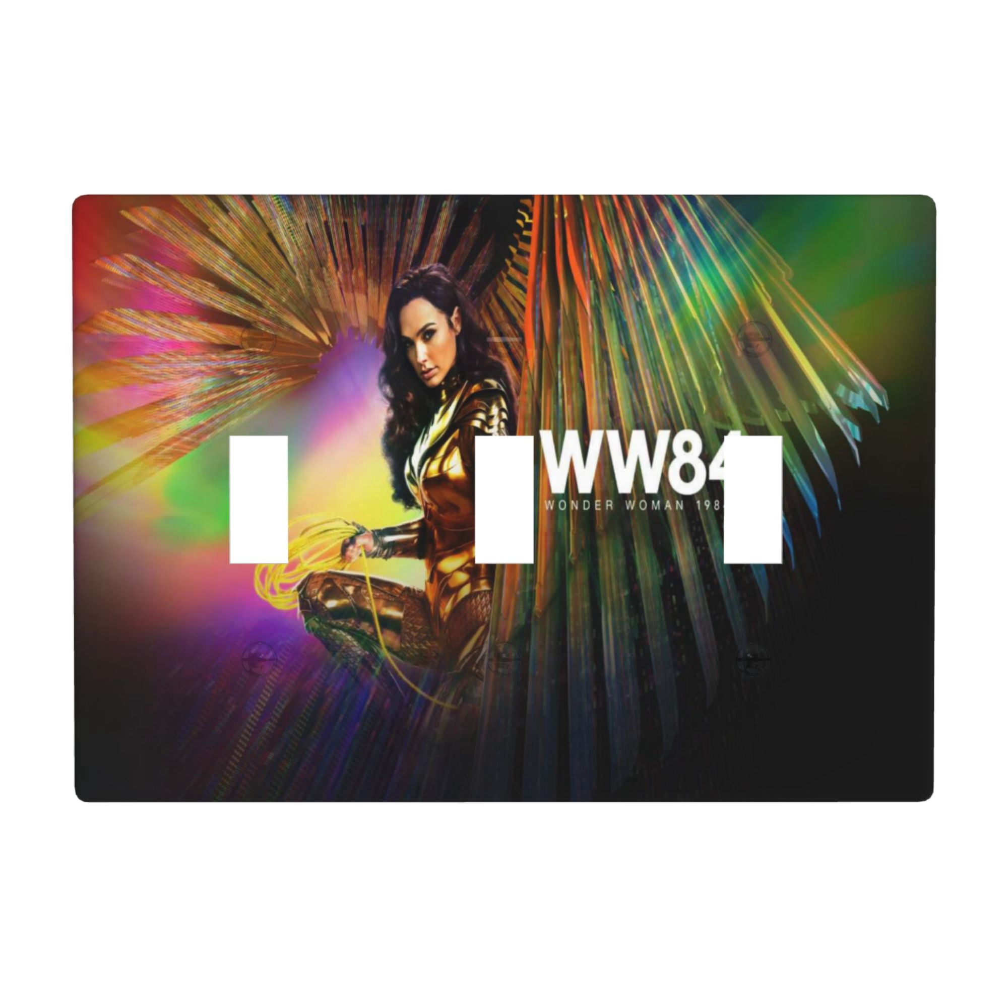 Unique Wonder Woman Cartoon - Themed Triple Toggle Switch Decorative ...