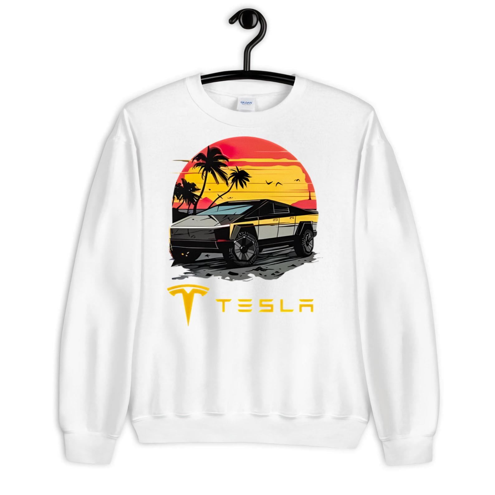 Unique patterns make the shirt stand out. Cybertruck Tesla UNISEX T ...