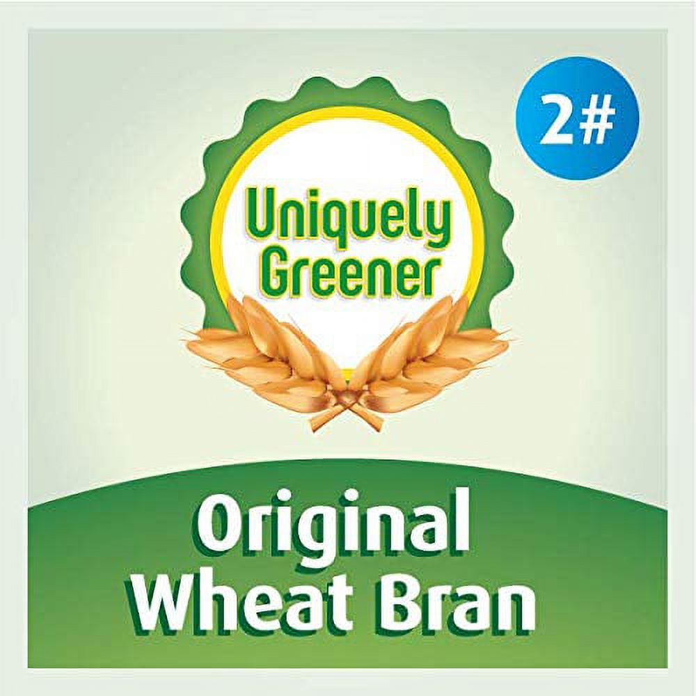 Uniquely Greener Wheat Bran, OKA4 2 lb - Non-GMO, Chemical-Free, All ...