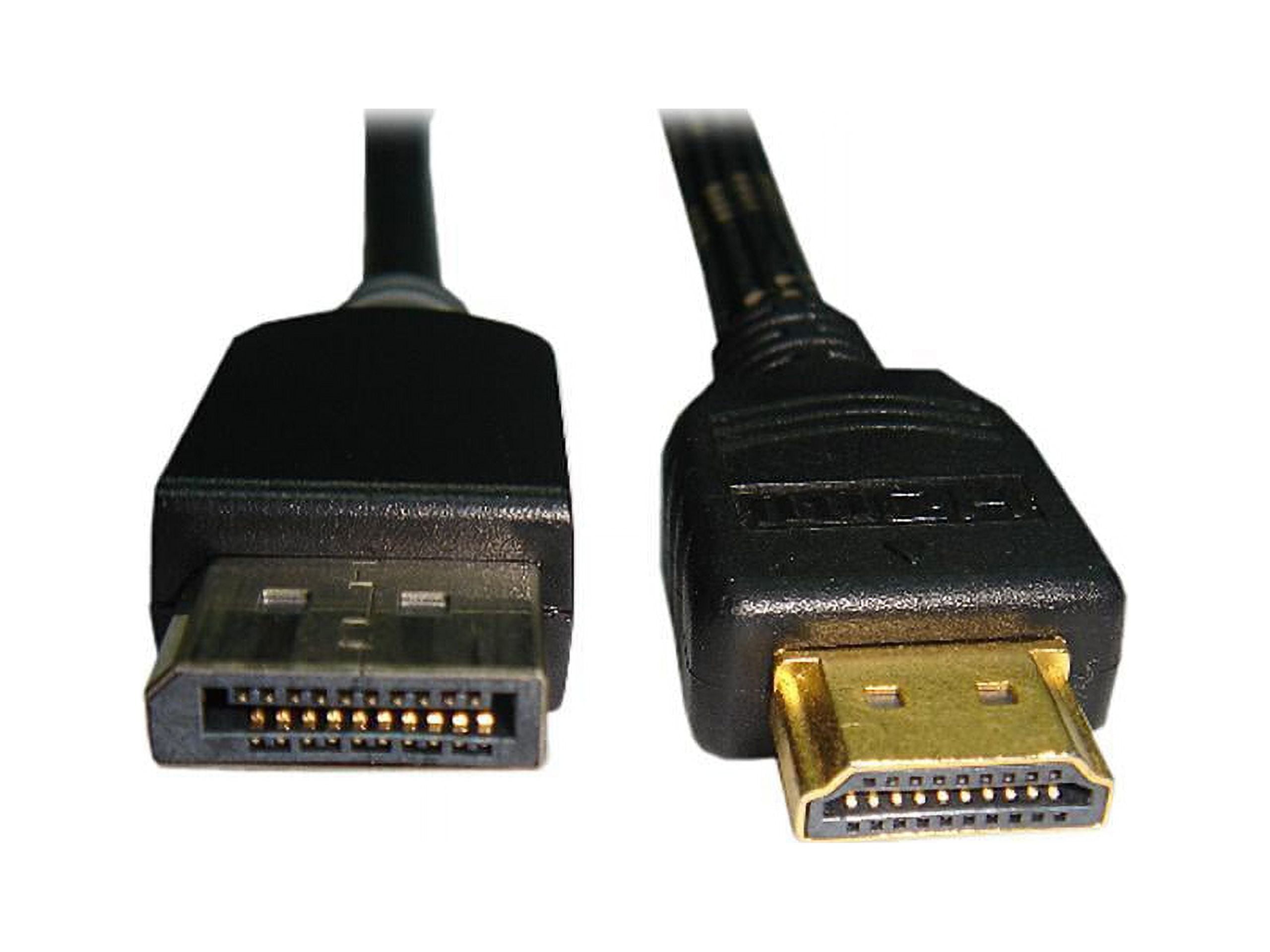 Unirise 3Ft Displayport Male To Hdmi Male Cable - Walmart.com