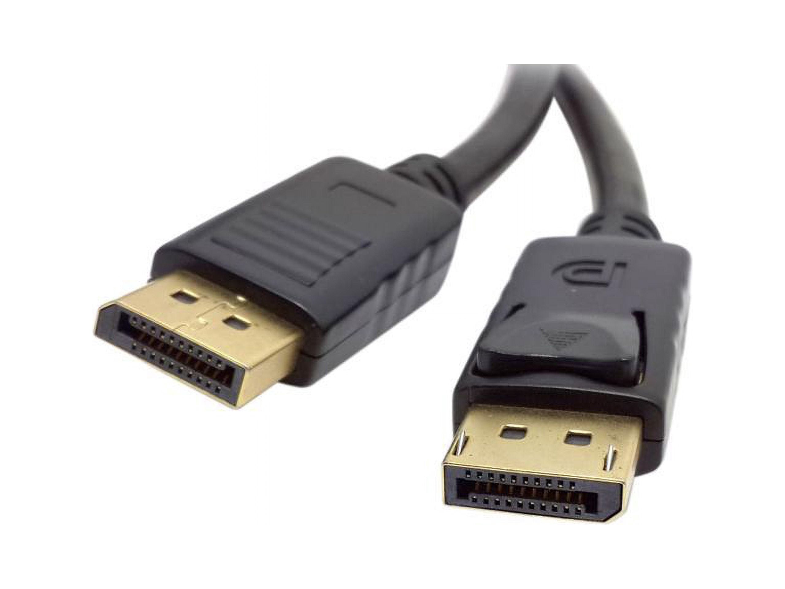 Unirise DP-015F-MM 15ft Black DisplayPort Cable M-M w/ Latches ...