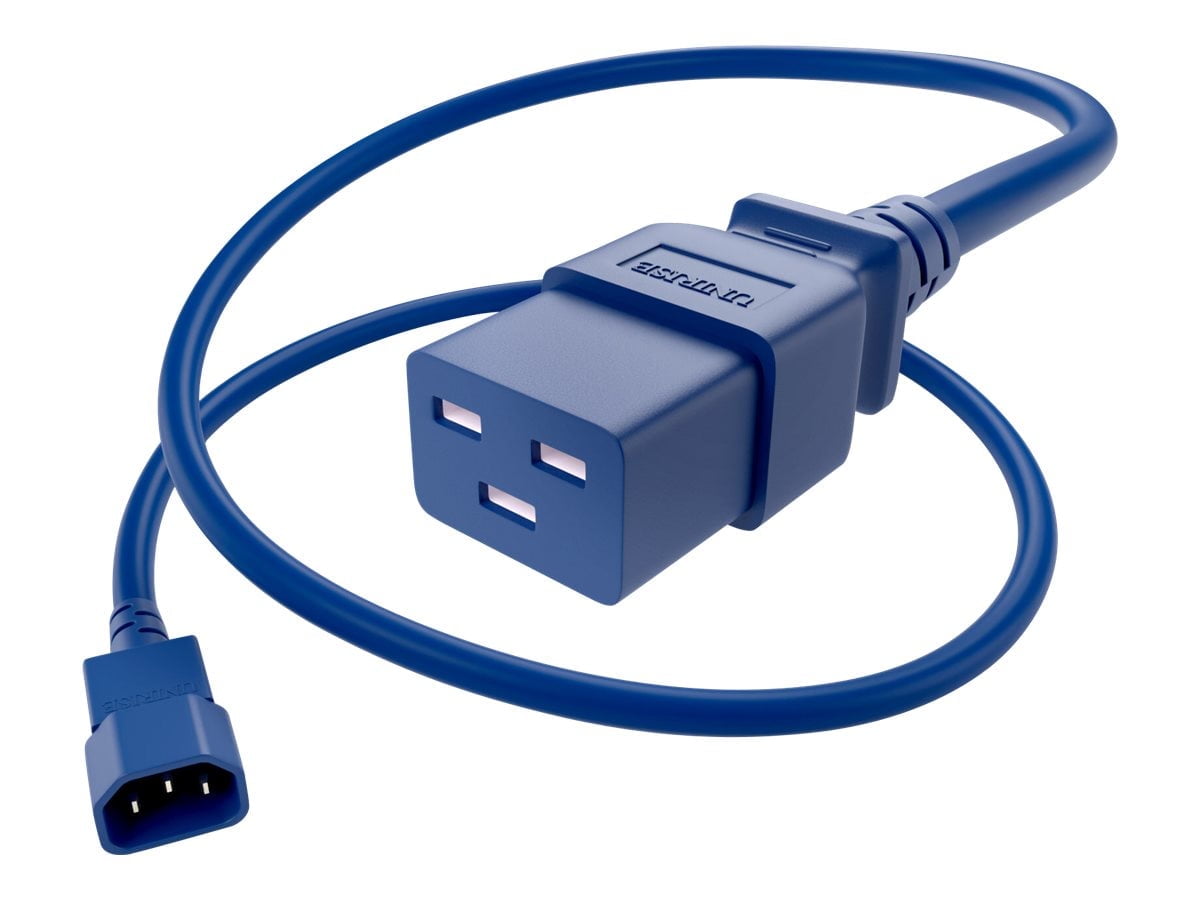 Unirise Server/Switch/PDU Power Cord, Heavy-Duty C14 to C19 Power Cord ...