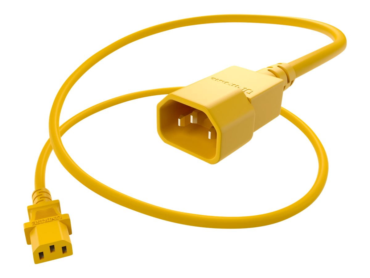 Unirise Usa, Llc 8ft Black C13-c14 Pdu/ Server Ultra Flexible Power ...