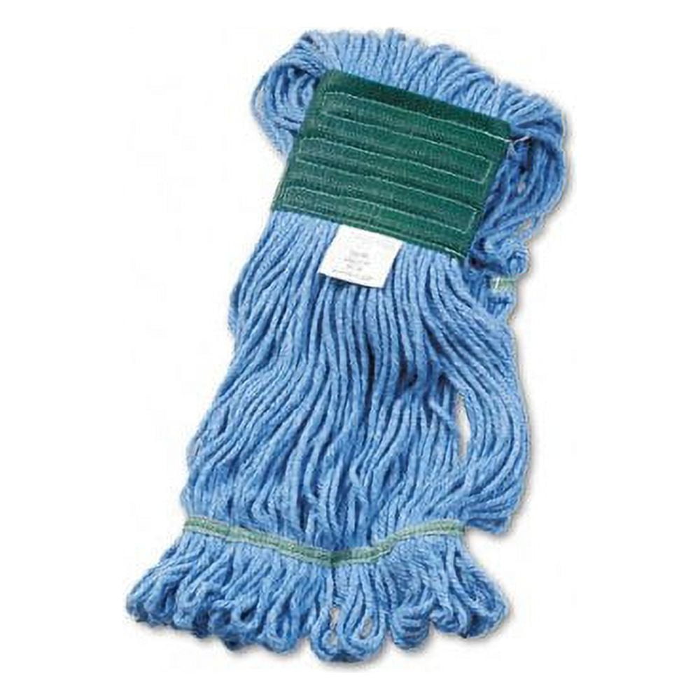 Unisan Super Loop Medium Blue Cotton/Synthetic Wet Mop Head - Walmart.com