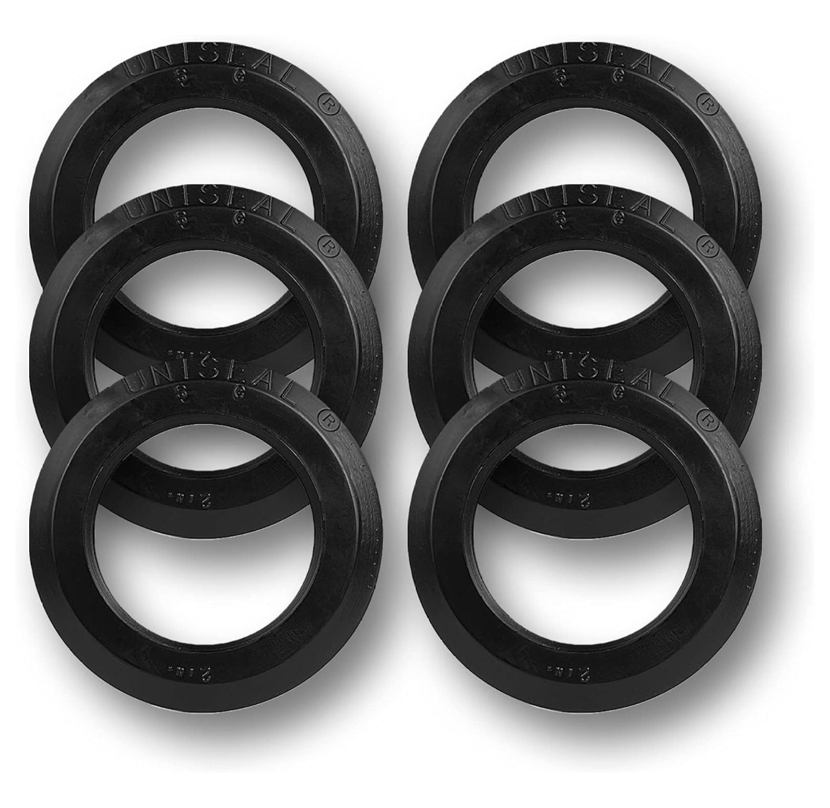 Uniseal Flexible Adapter Bulkhead Easy Installation Liquid Tight 6 Pack ...