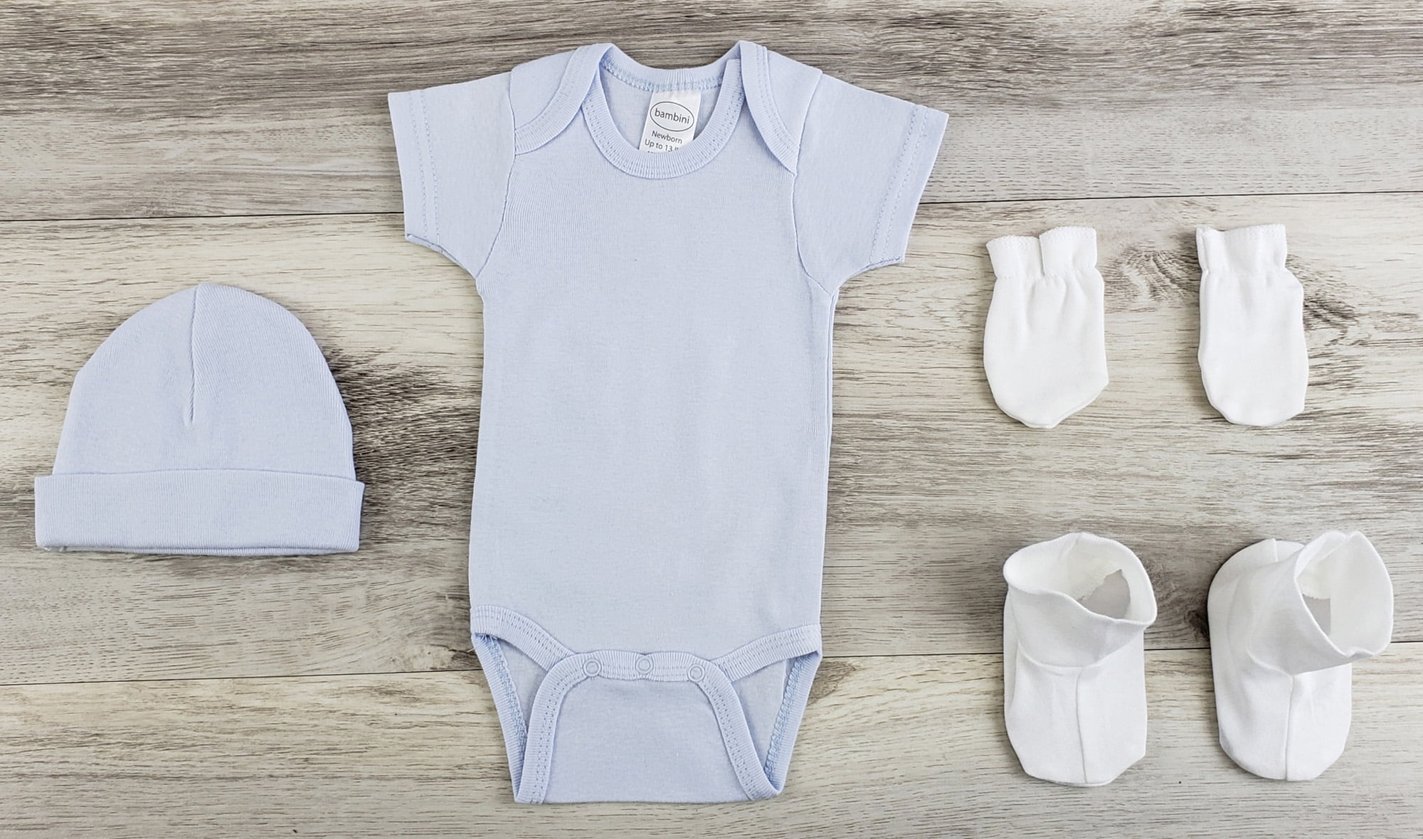 Bambini 5 Pc Layette Baby Clothes Set - Walmart.com