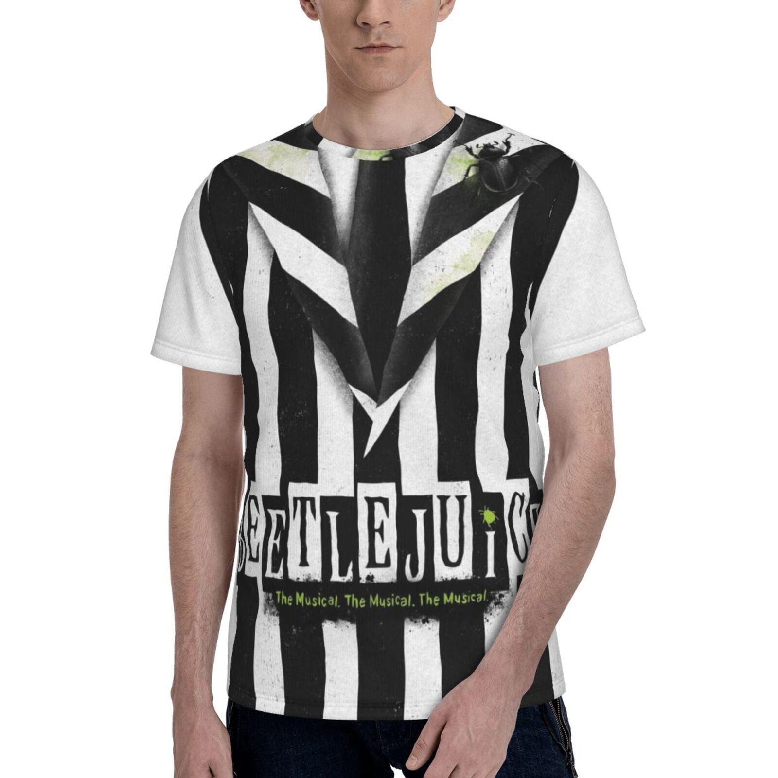 Unisex 3D Print Beetlejuice T Shirts Graphic Design Casual Summer Short ...