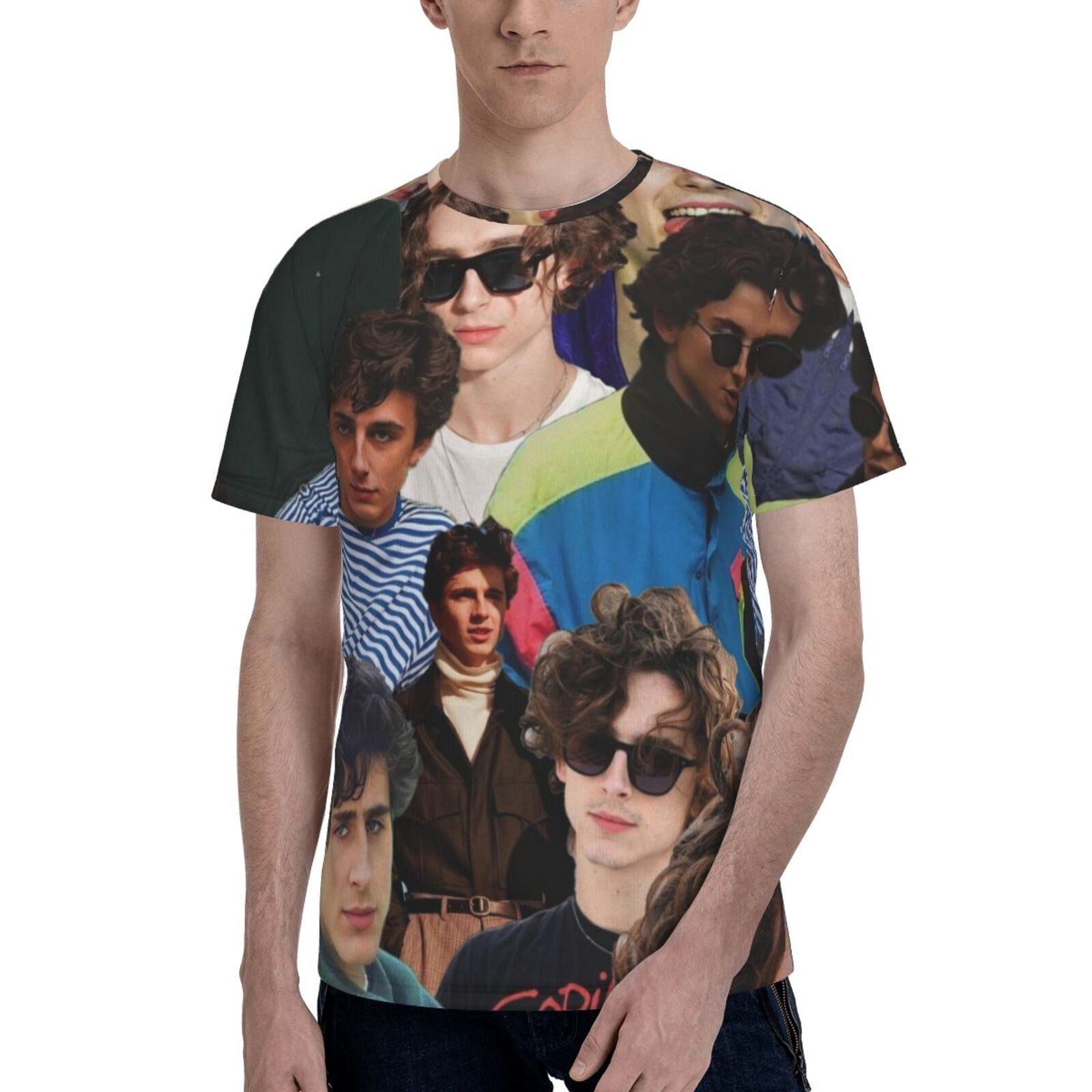 Unisex 3D Print Timothee Chala-me T Shirts Graphic Casual Summer Short ...