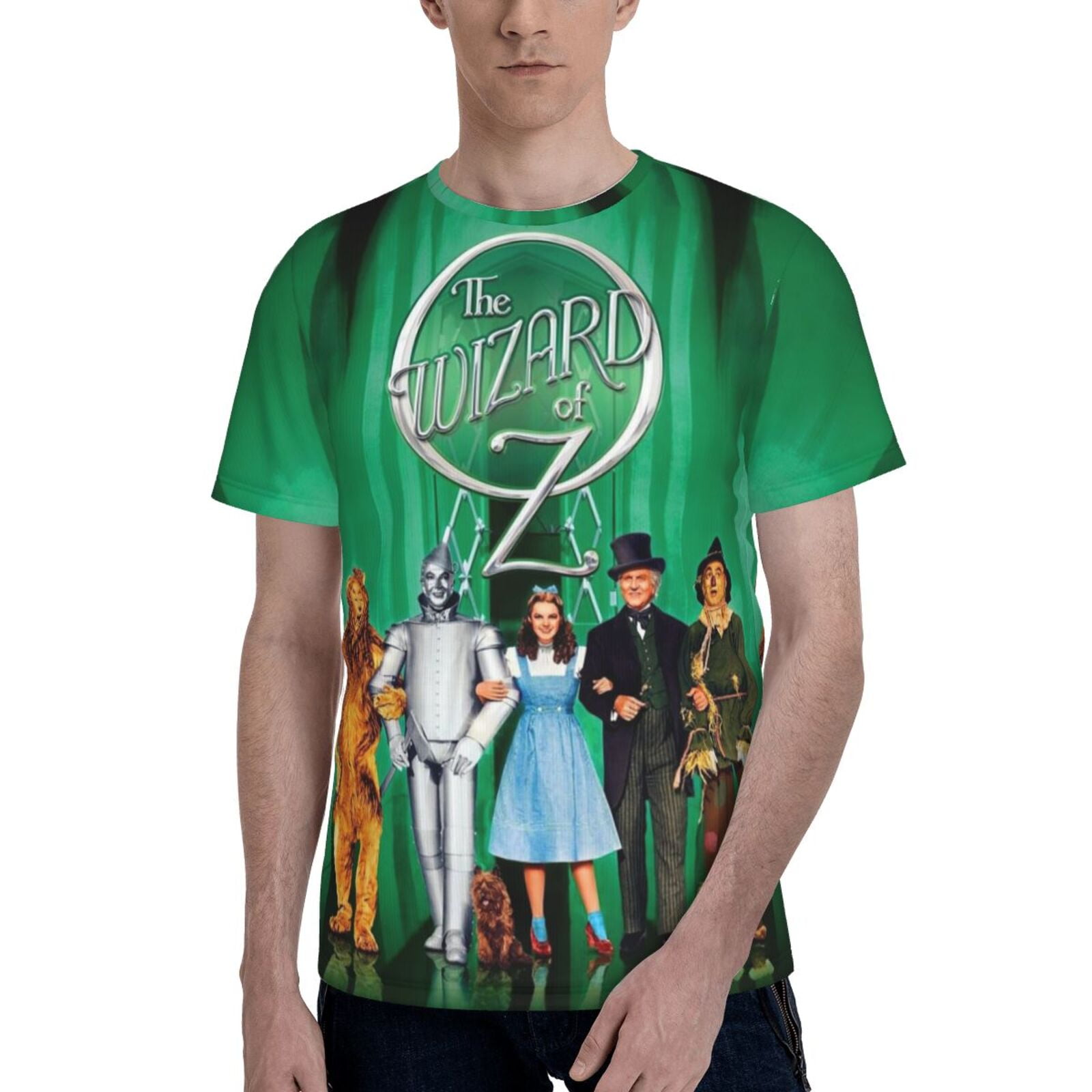 Unisex 3D Print Wizard of O T Shirts Graphic Casual Summer Short Sleeve ...