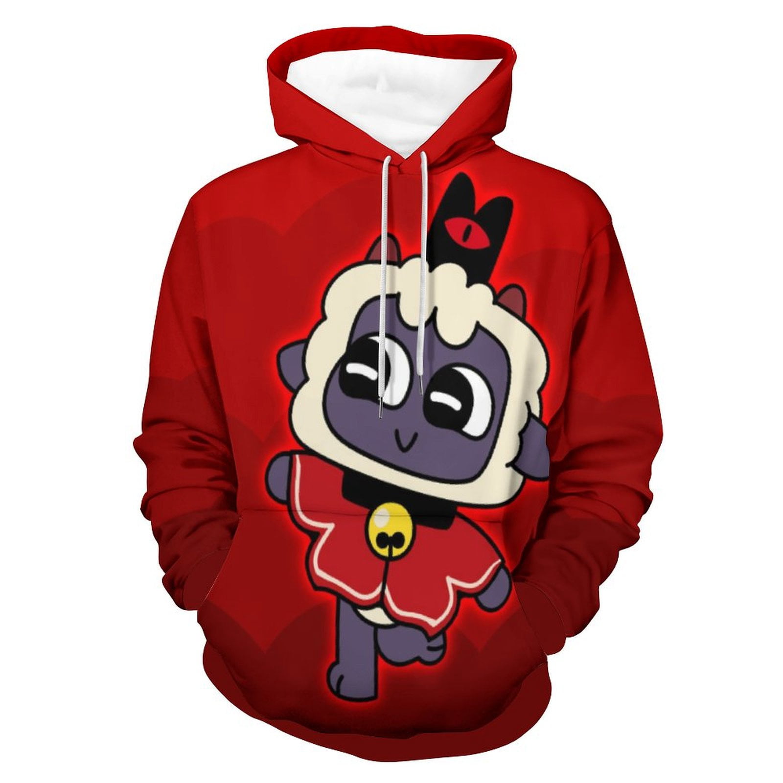 Unisex 3D Printed Cult of The Lamb Hoodies Long Sleeve Sweatshirts for ...