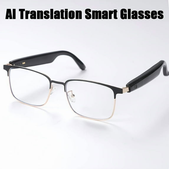 Unisex AI Smart Glasses - GPT-Powered, 164-Language Translation ...