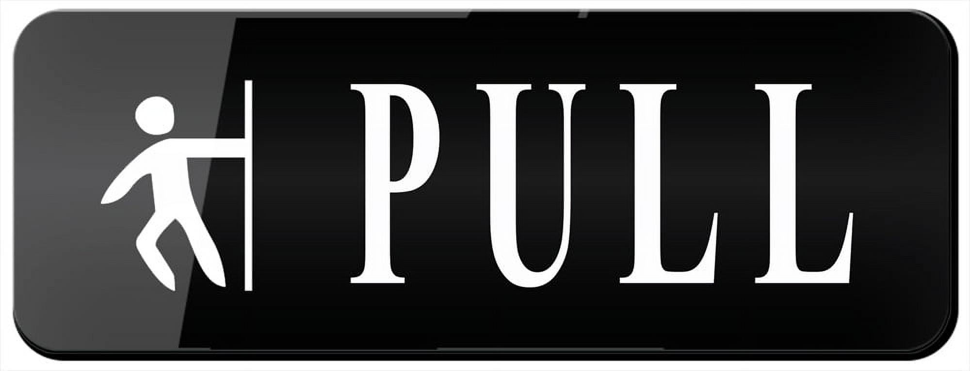 Unisex Acrylic Sign Pull Comes With Graphical Symbols And Strong ...